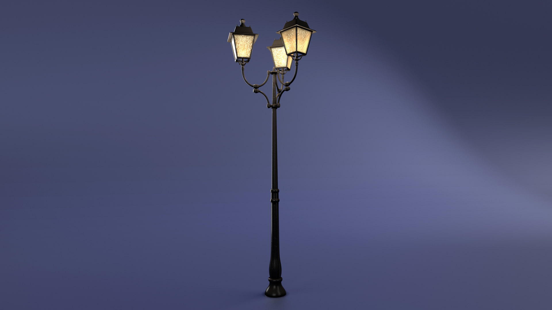 3D street lamp model - TurboSquid 1478655