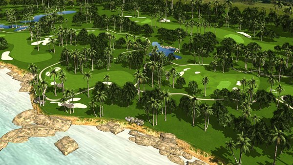 3d golf course