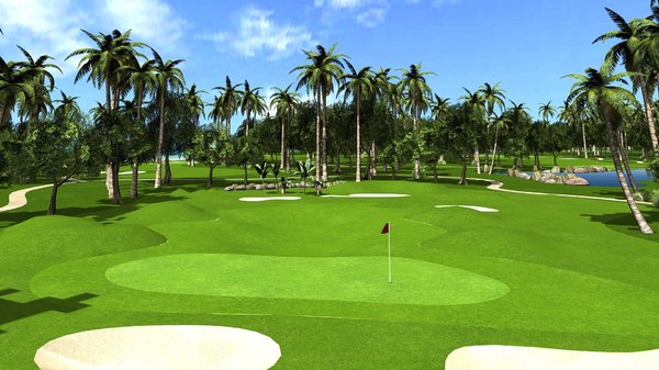 3d golf course