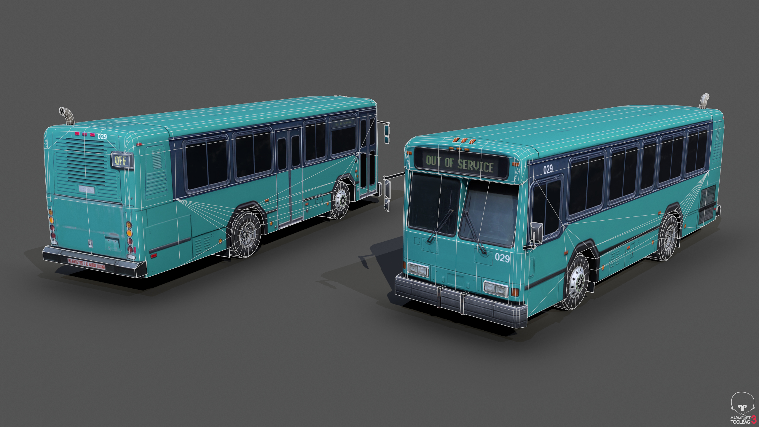 Gillig 3096tb m11 shuttle 3D model - TurboSquid 1478737