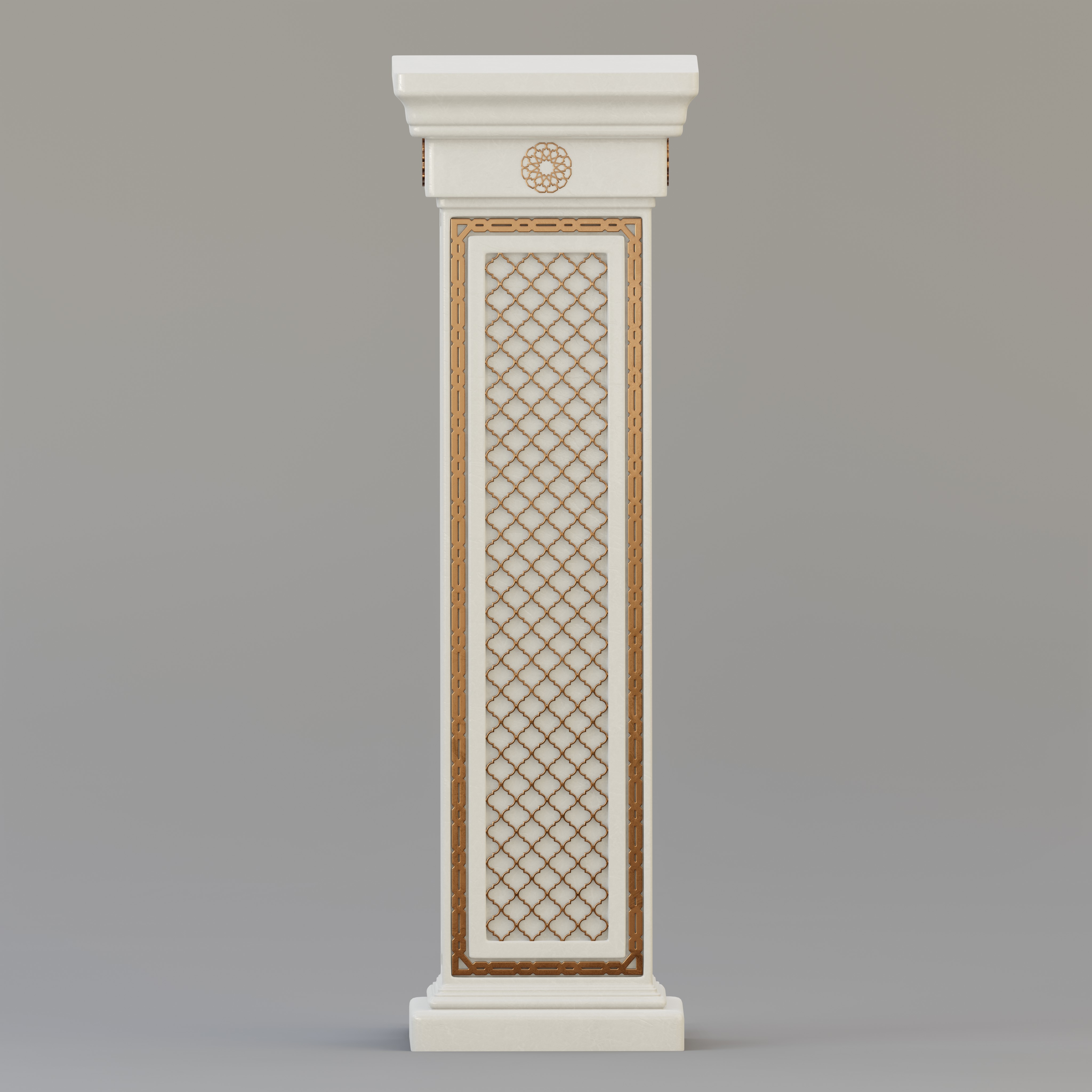 3D column marble concrete model - TurboSquid 1478881