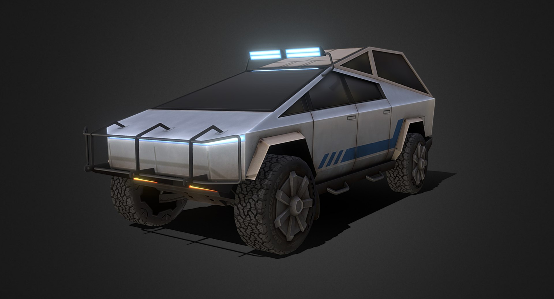 Tesla cybertruck truck 3D model - TurboSquid 1478972