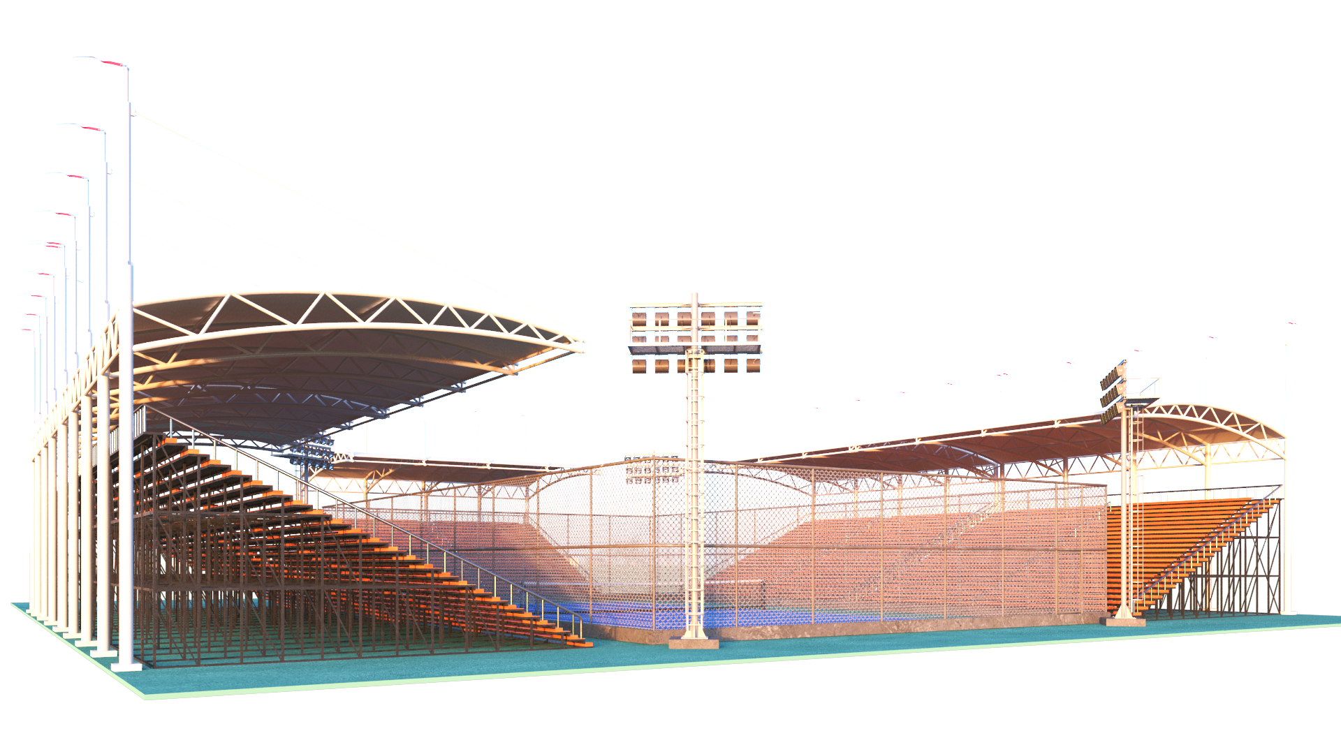 Real stadiums 3D model - TurboSquid 1476355