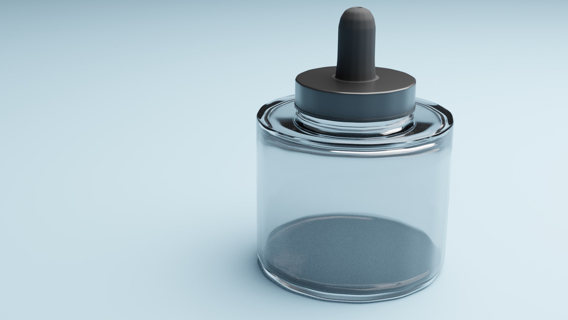 Inkpot cap 3D model - TurboSquid 1479123