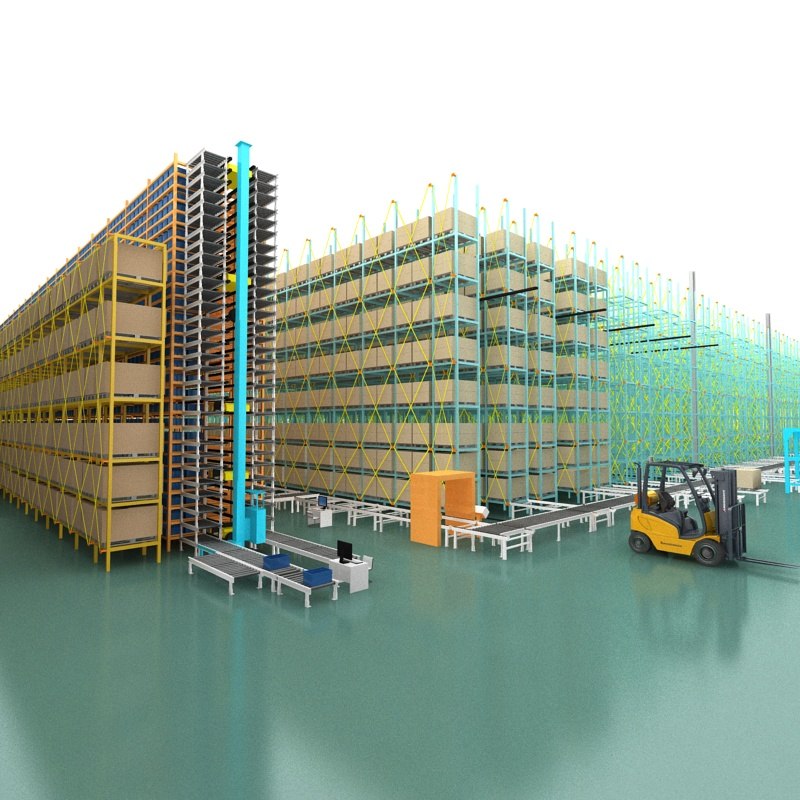 3D warehouse storing facilities model - TurboSquid 1479167