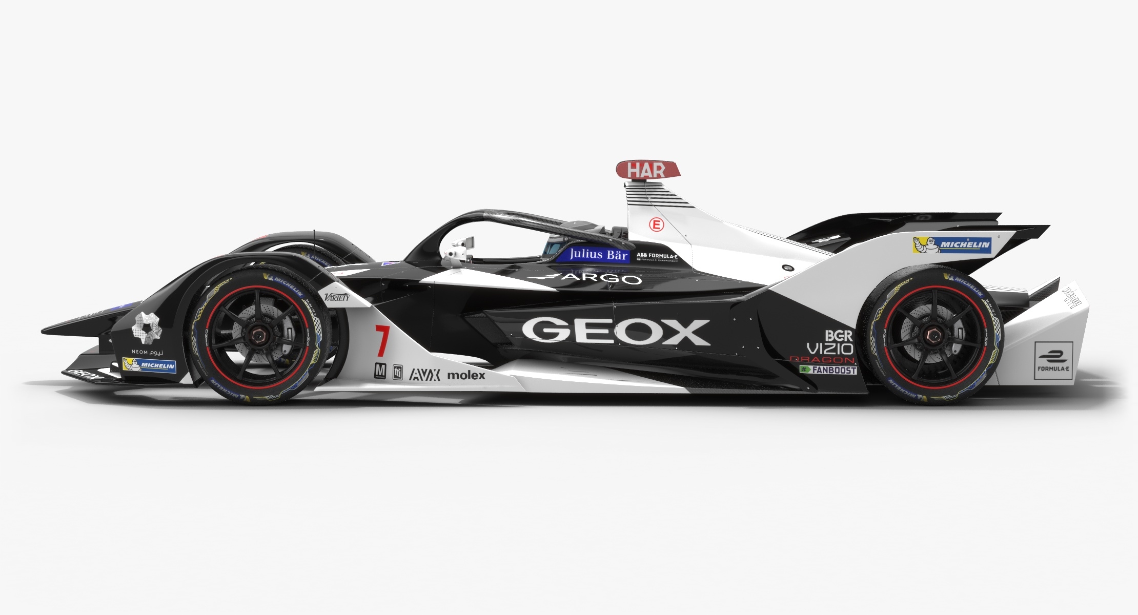 3D geox dragon formula e - TurboSquid 1479067