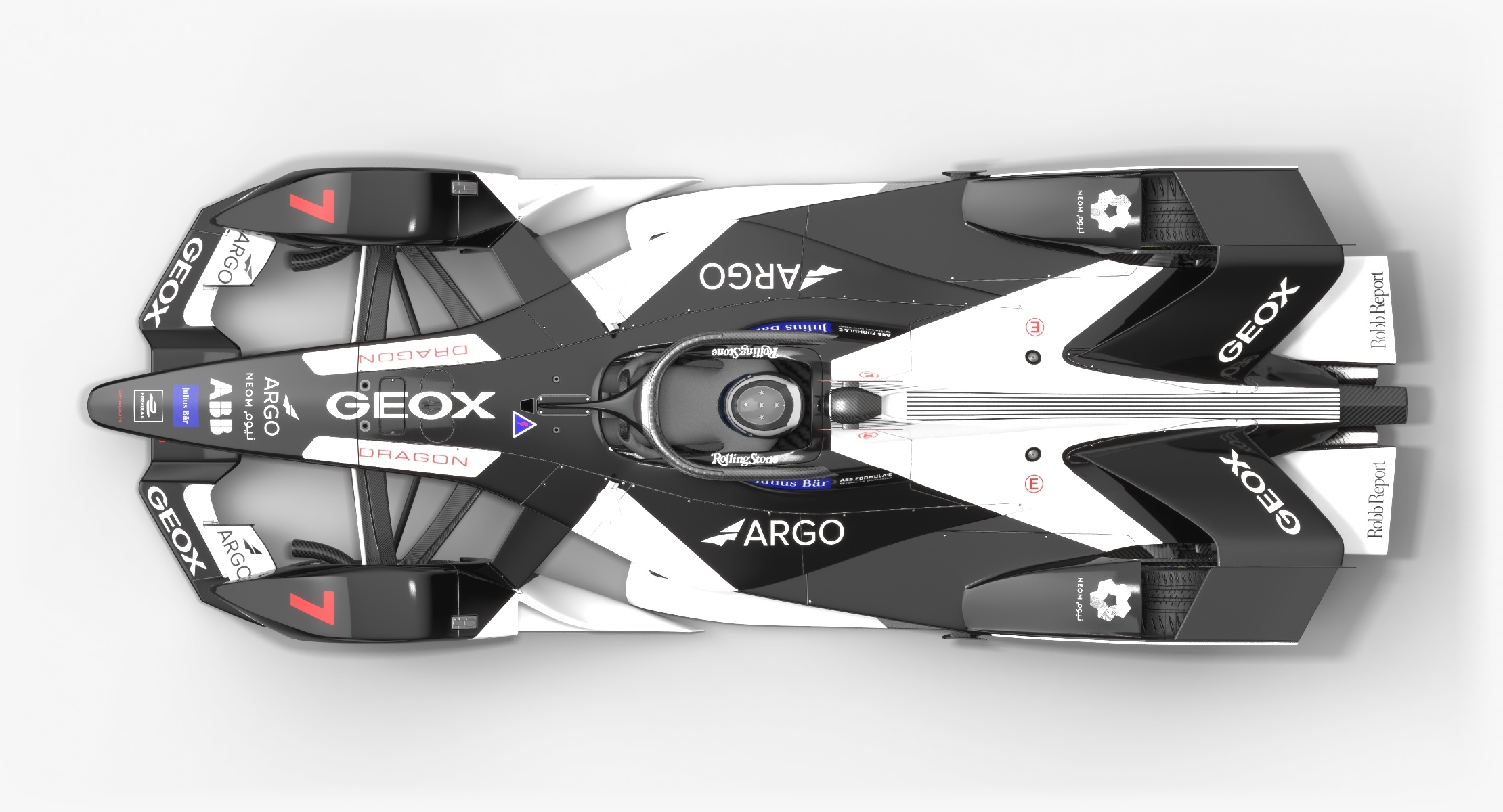 GEOX Dragon Formula E赛季2019 20203D模型 - TurboSquid 1479067