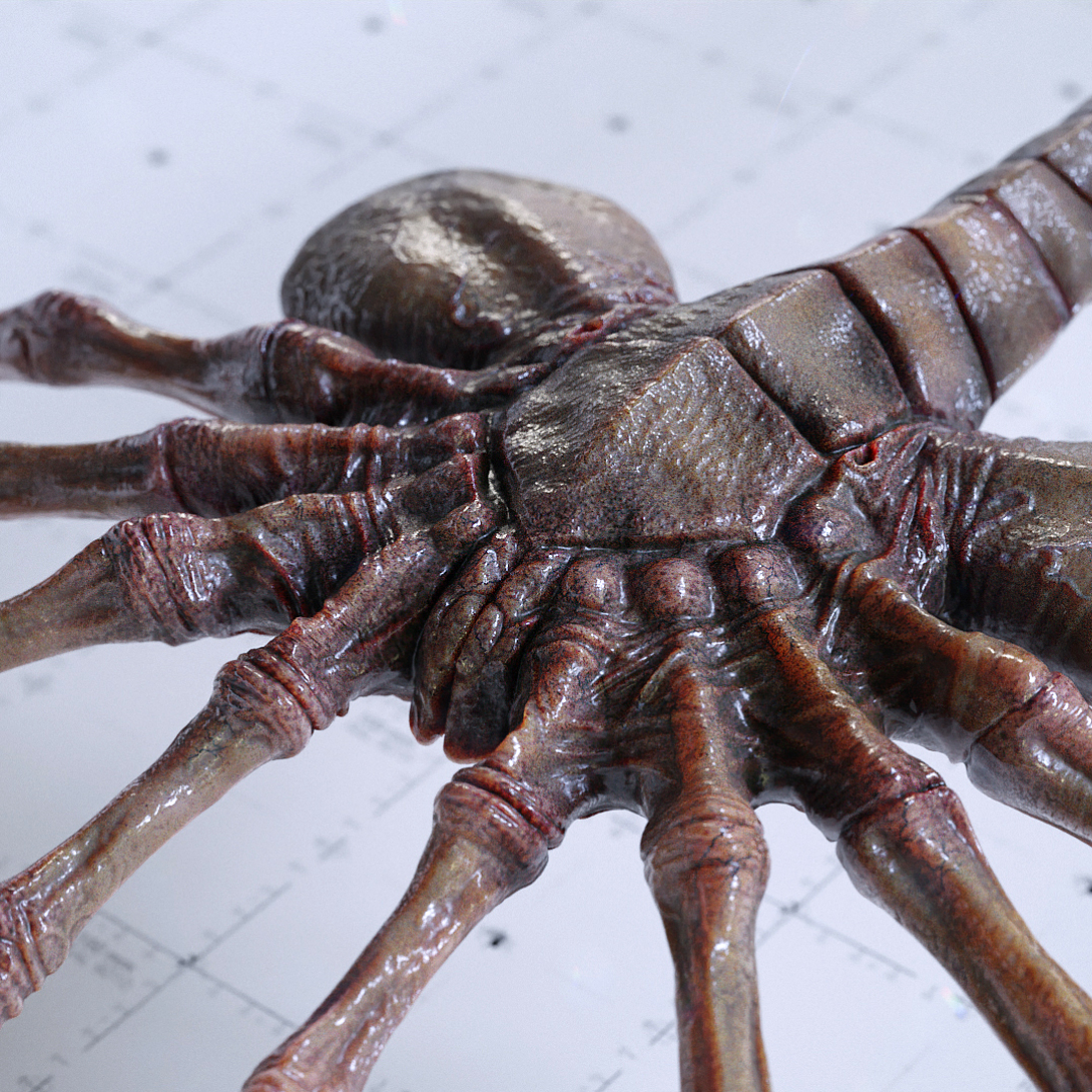 3D model alien facehugger - asset - TurboSquid 1479274