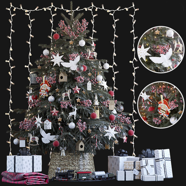 3D christmas lights - TurboSquid 1194835