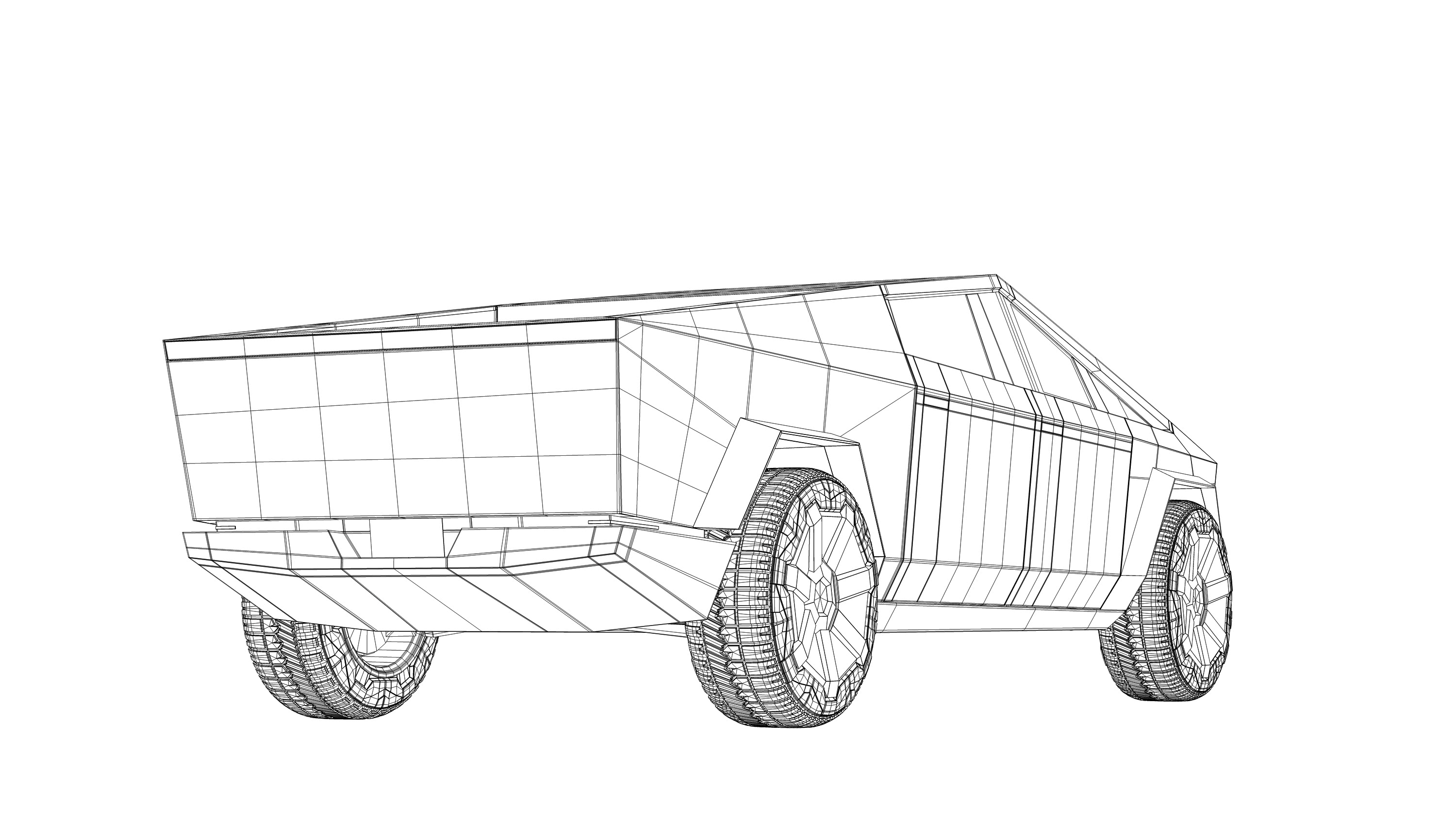 Tesla cybertruck 3D model - TurboSquid 1479307