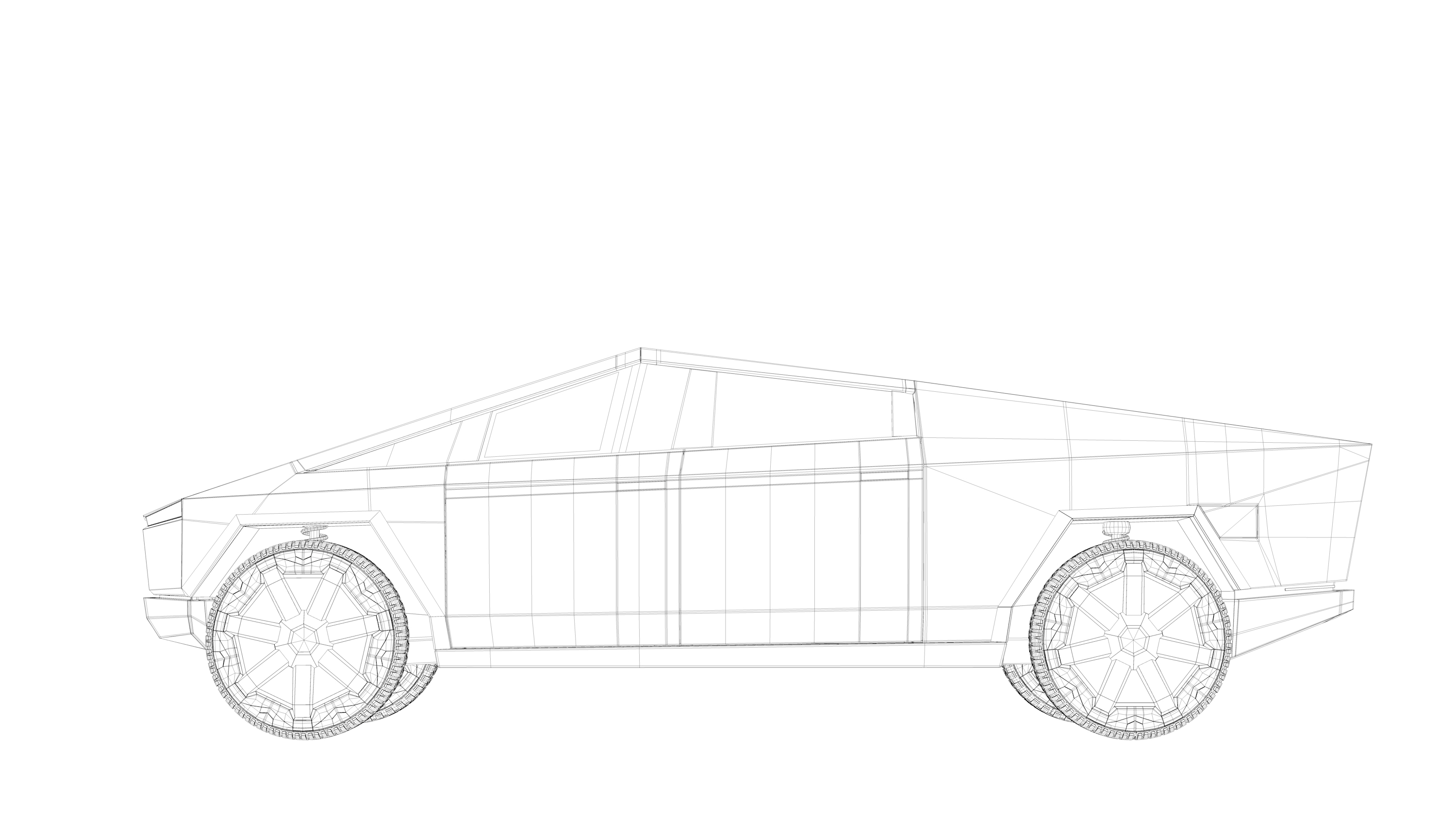 Tesla cybertruck 3D model - TurboSquid 1479307