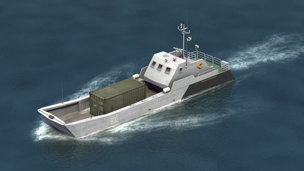 3D serna class landing craft - TurboSquid 1479466