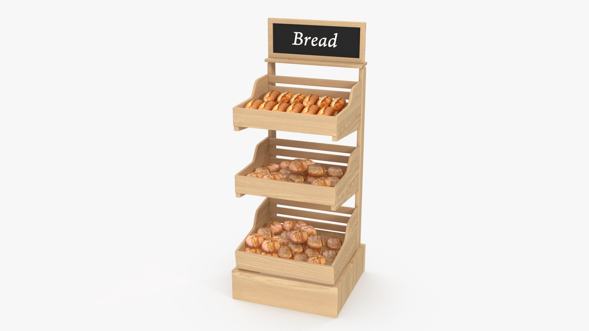 Bakery display 3D model - TurboSquid 1479537