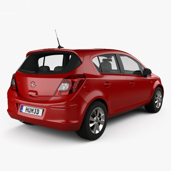 Opel Corsa Essentia 5 portas 2015 Modelo 3D - TurboSquid 1479523