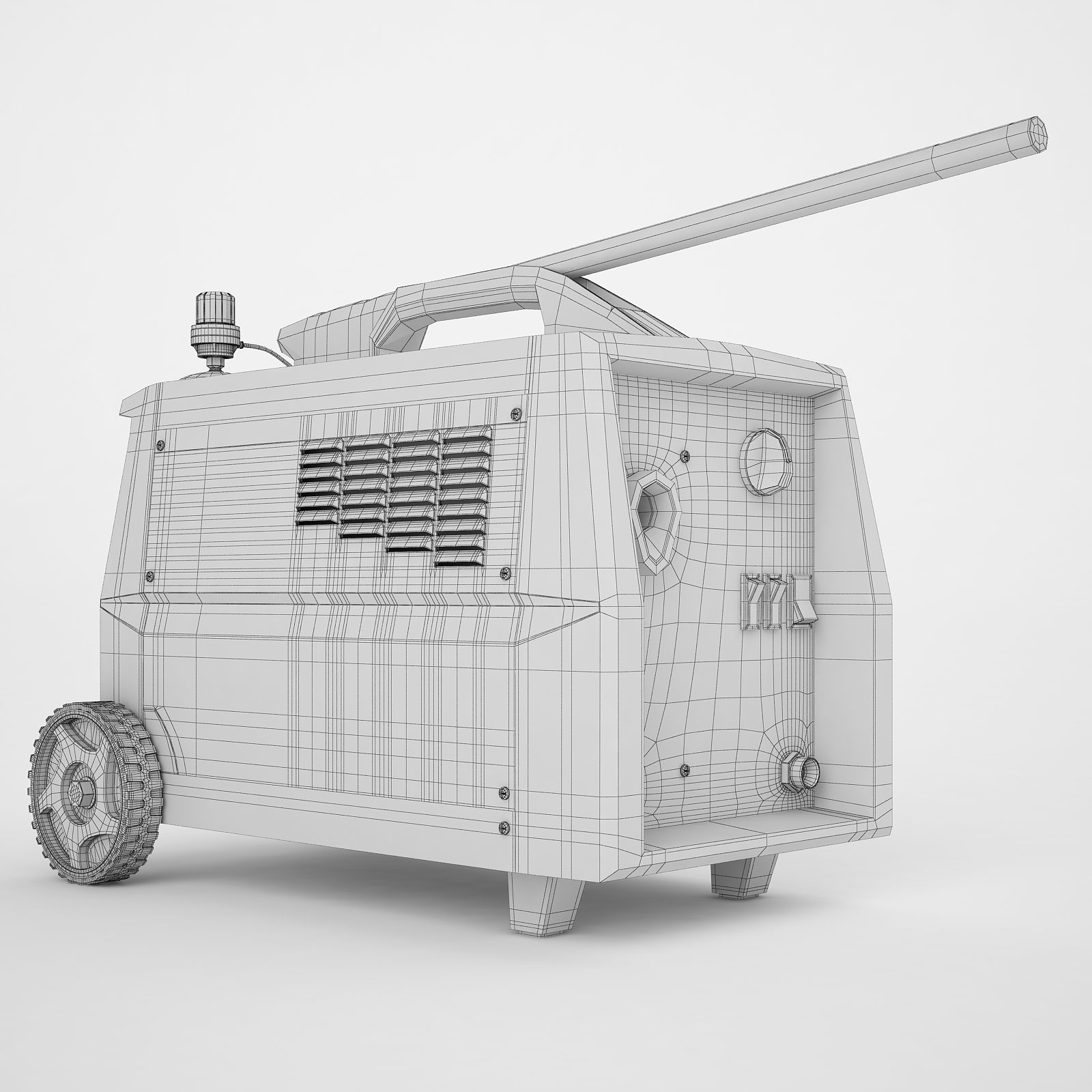 Clarke welder welding machine 3D model - TurboSquid 1479850