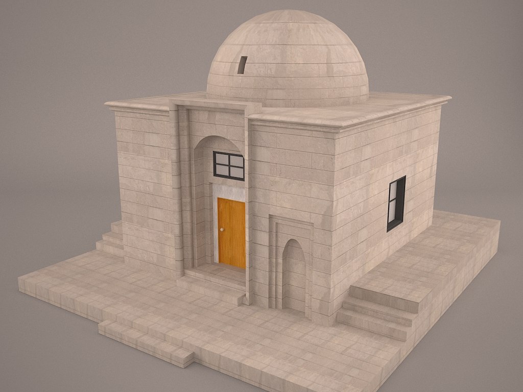 Cemetery graveyard tomb crypt 3D model - TurboSquid 1479848