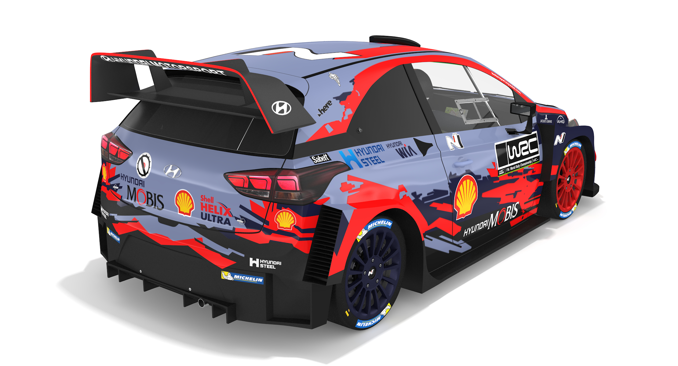 3D hyundai i20 coupe wrc - TurboSquid 1403913