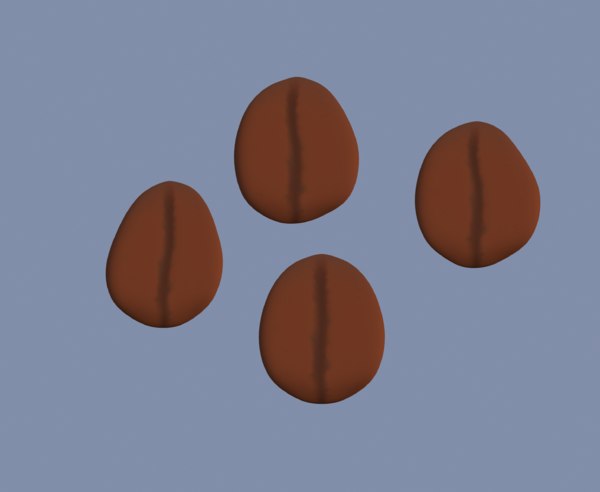 modèle 3D de Grain de café - TurboSquid 1479885