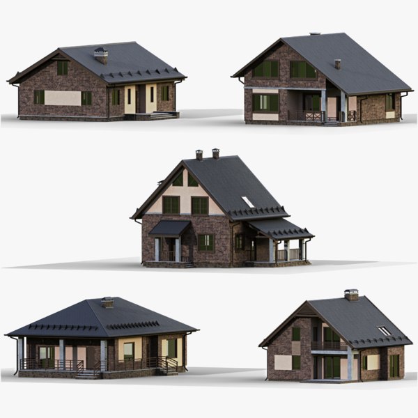Free Blender House Models | TurboSquid