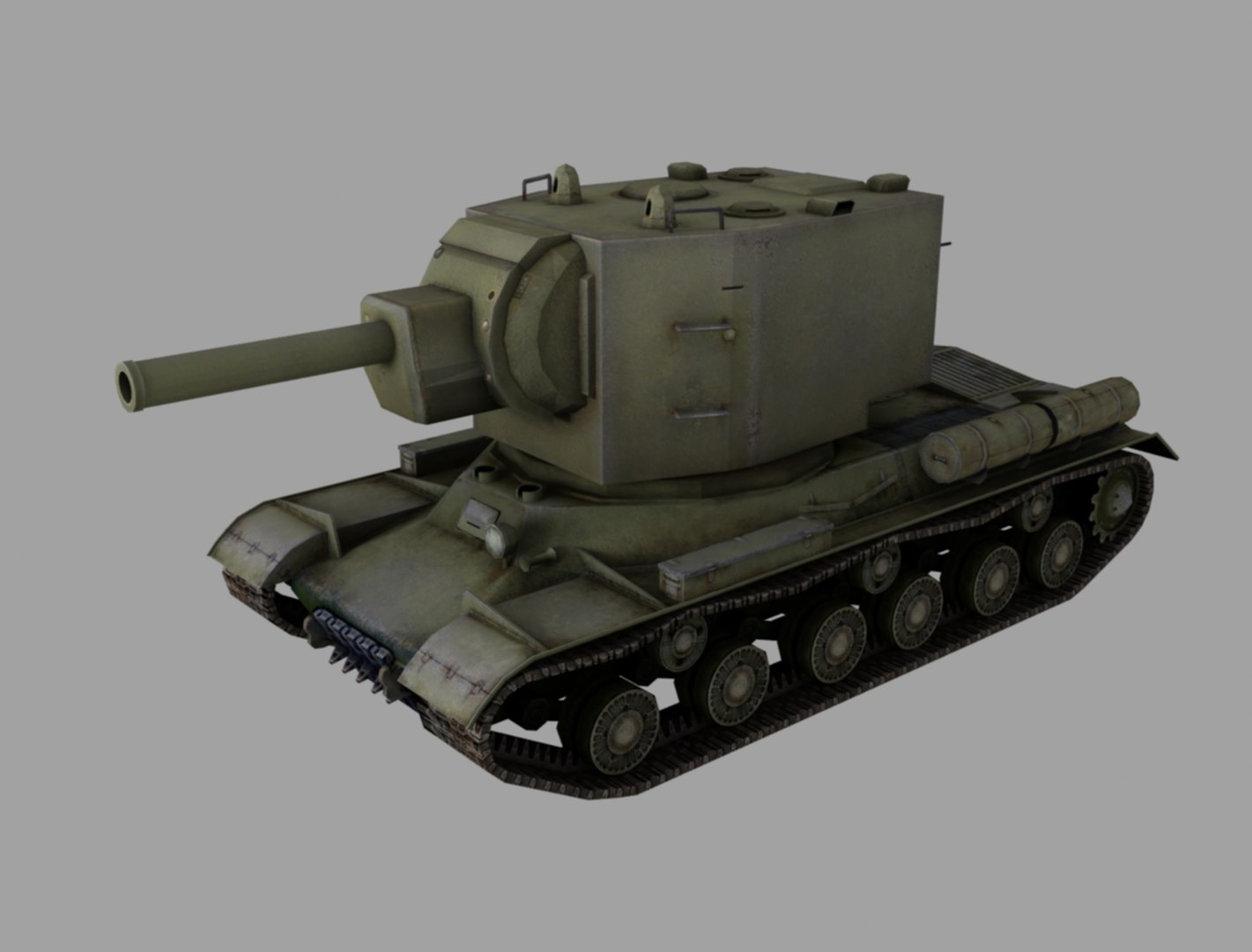 3D kv tank - TurboSquid 1479991