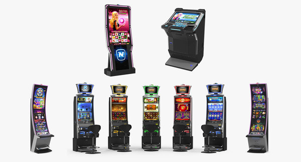 Casino slot machines 4 model - TurboSquid 1479965