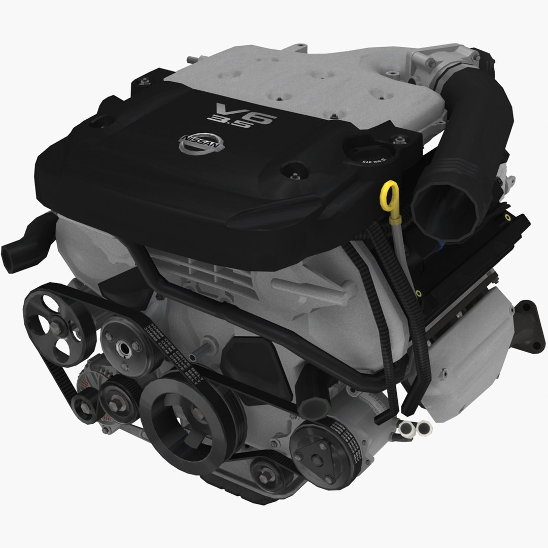 3D parts nissan 350z vq35de - TurboSquid 1480000