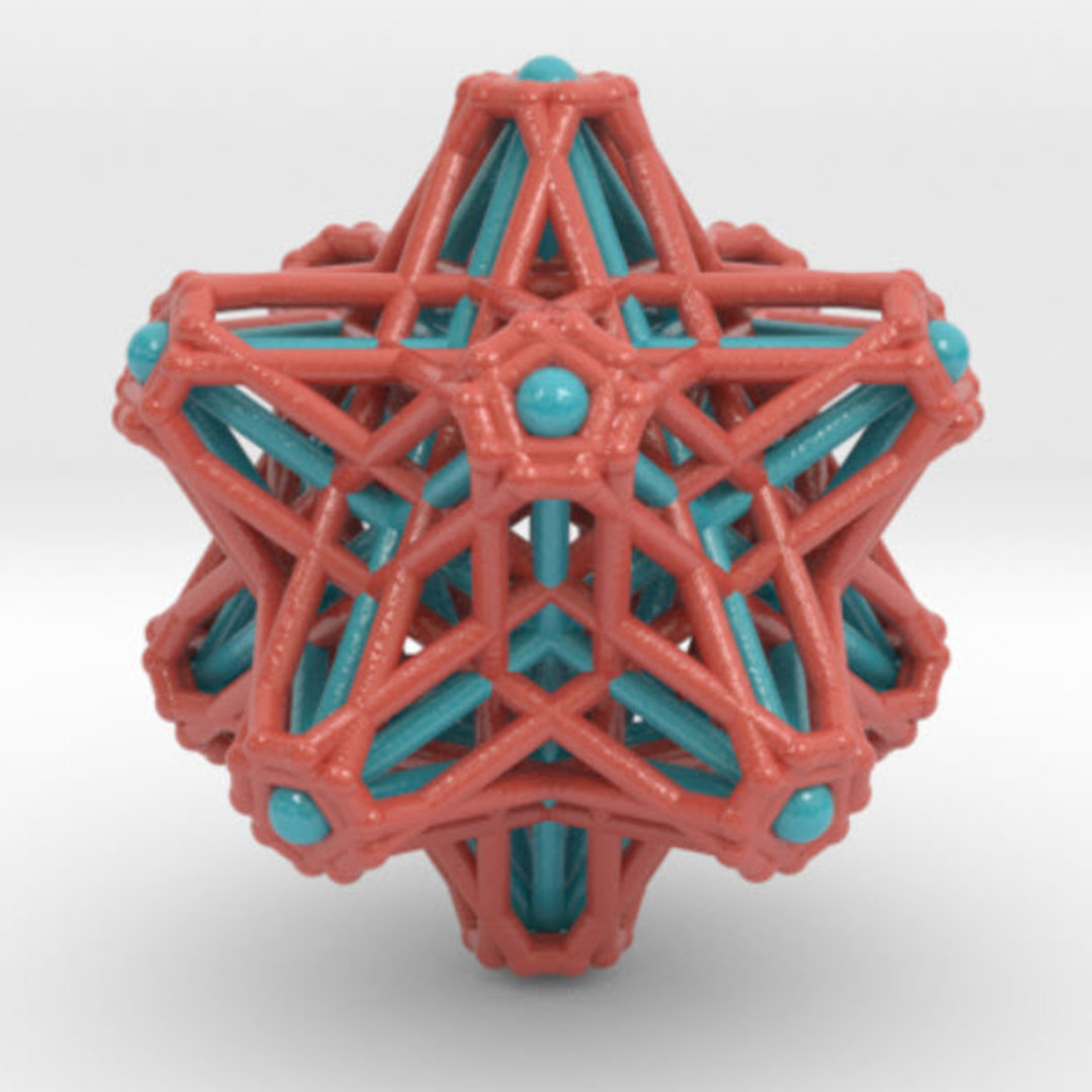 3D hedron stars nest - TurboSquid 1480083