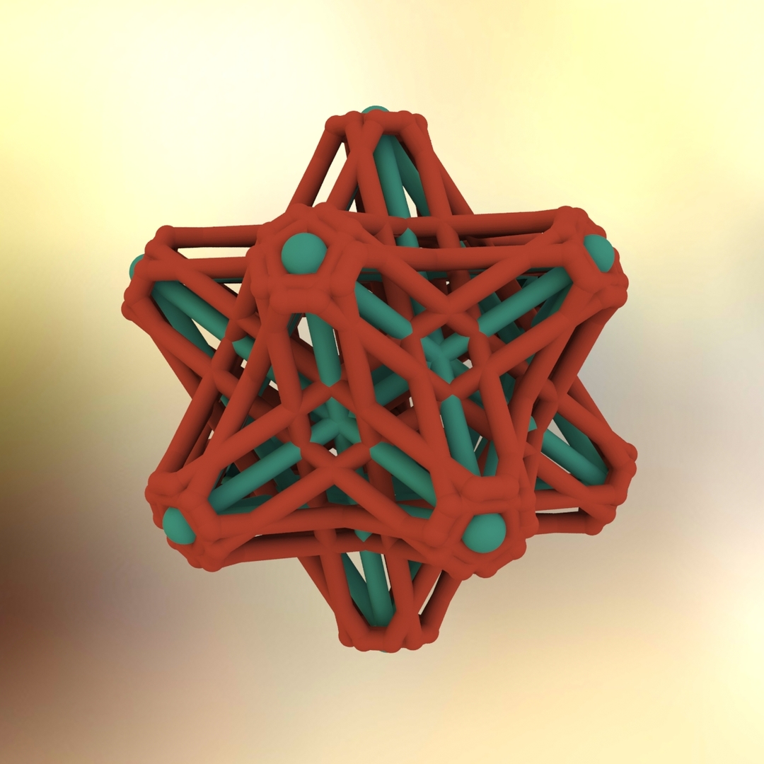 3D hedron stars nest - TurboSquid 1480083