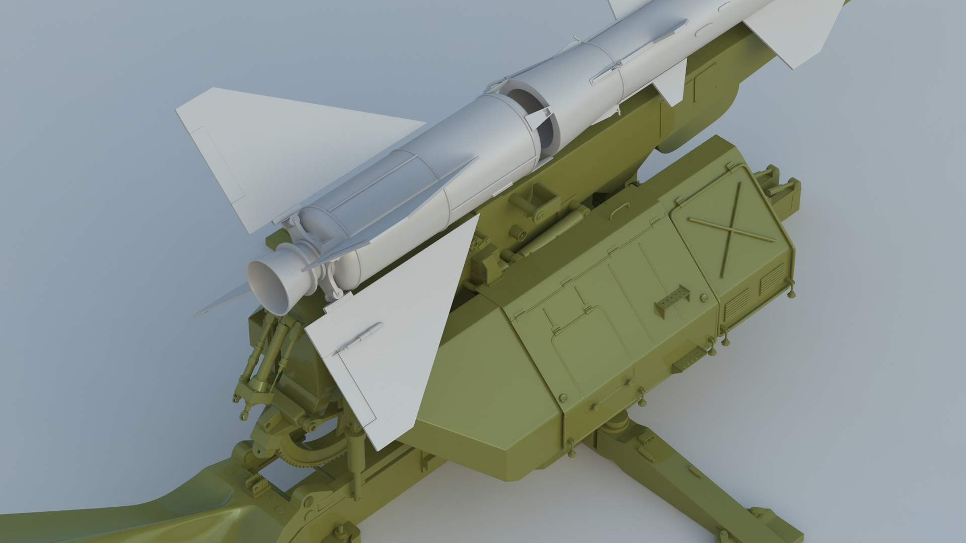 S-75 dvina sa-2 model - TurboSquid 1480127