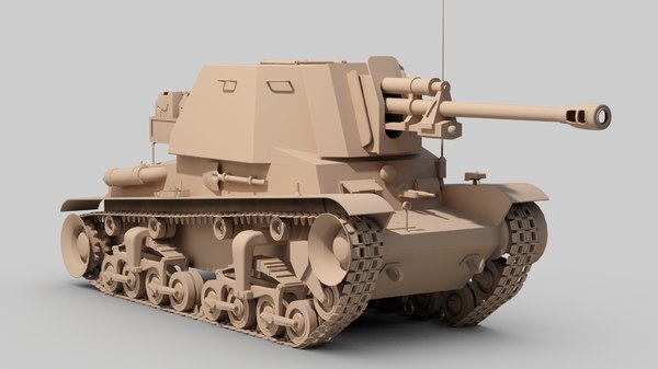 Ww2 tacam r2 tank destroyer 3D - TurboSquid 1480140