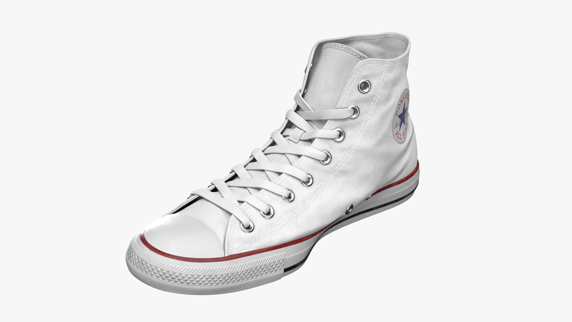 Converse star sneakers 3D model - TurboSquid 1480413