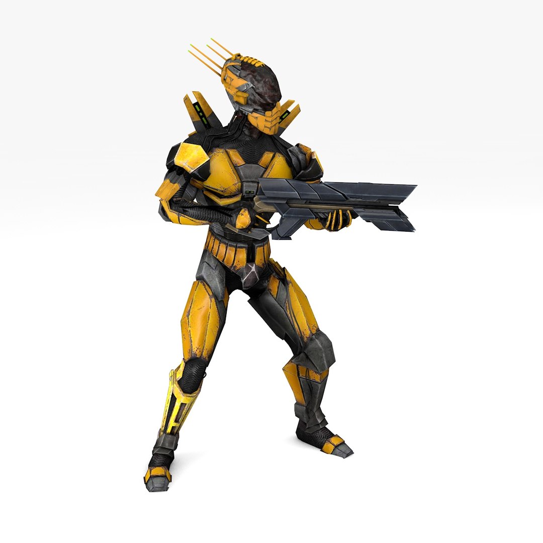 Predator robot rigged animate 3D model - TurboSquid 1480417