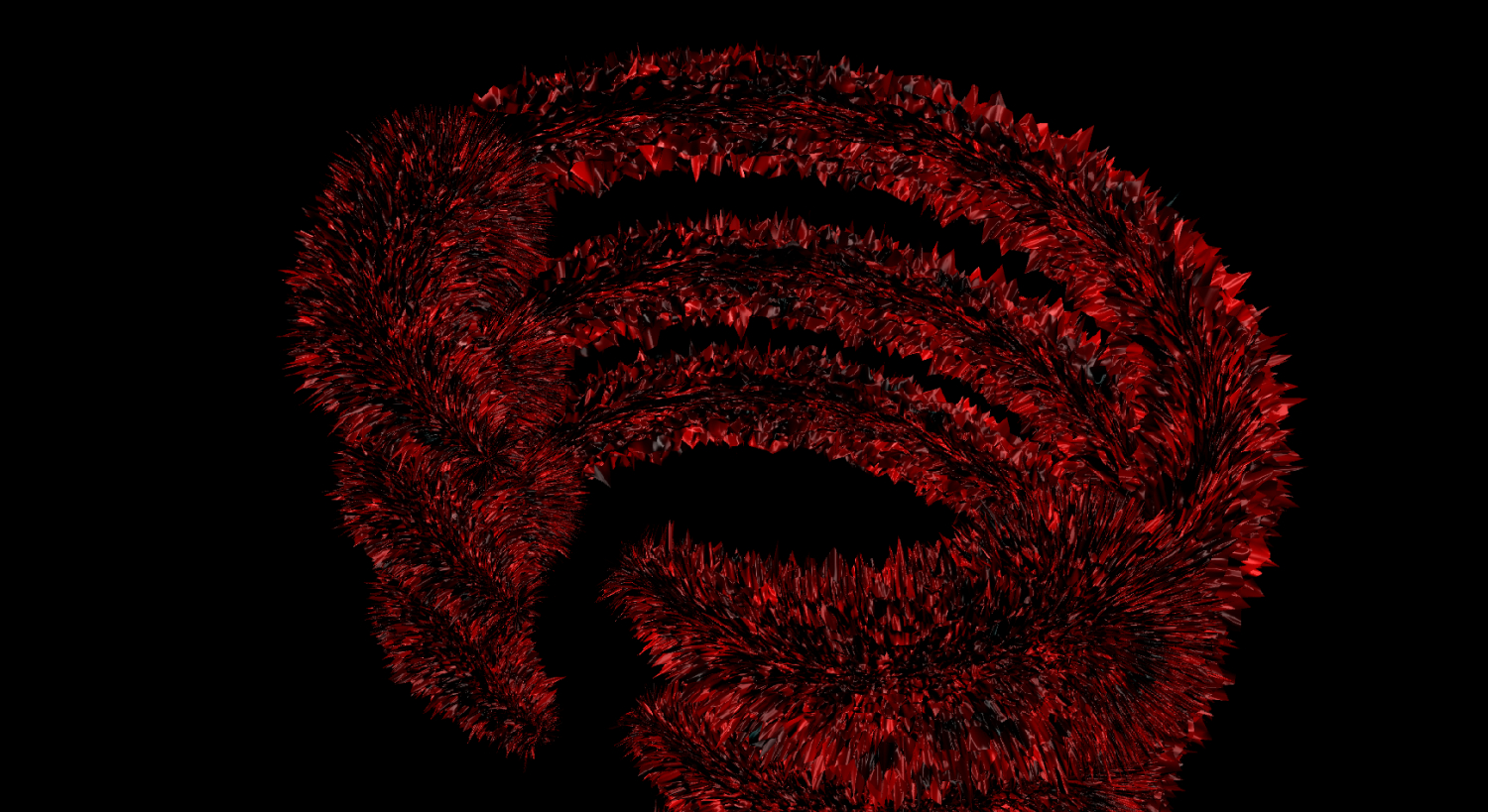 3D alien exoskeletal torso - TurboSquid 1480451