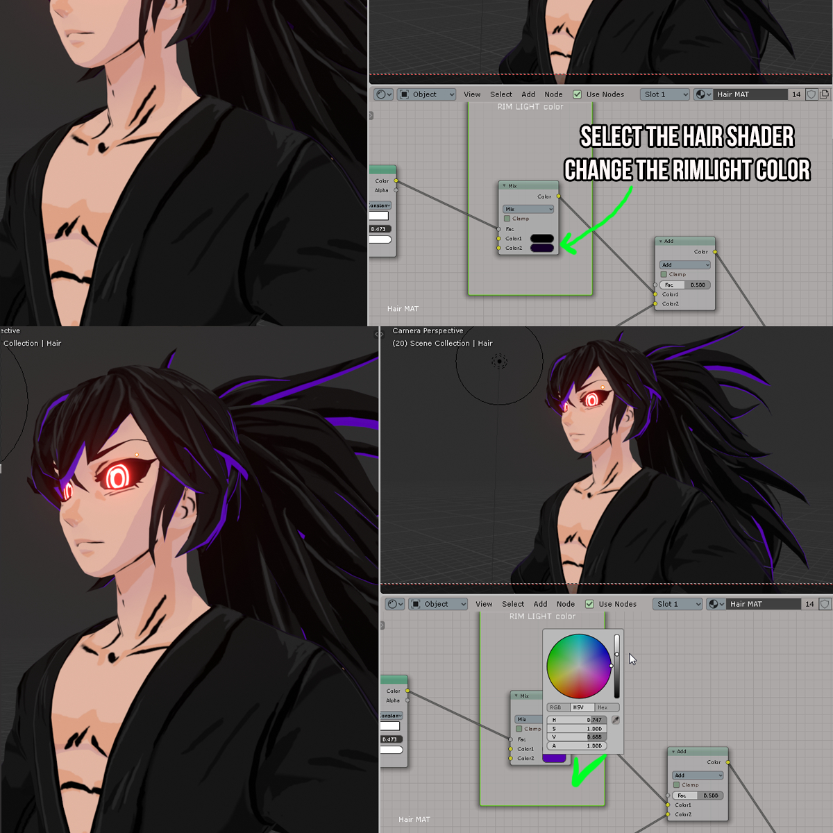 3D anime ninja character - TurboSquid 1480683