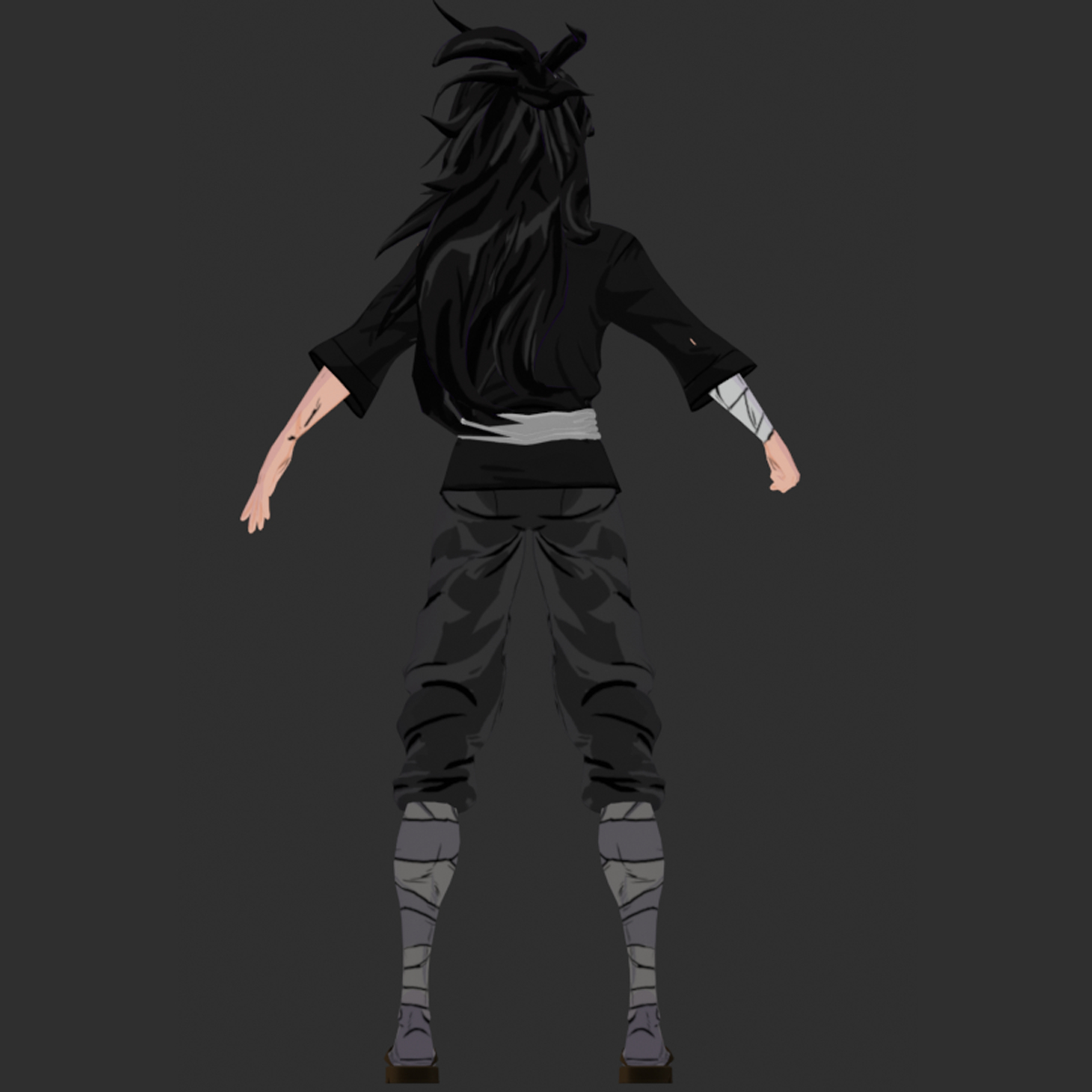 3D anime ninja character - TurboSquid 1480683