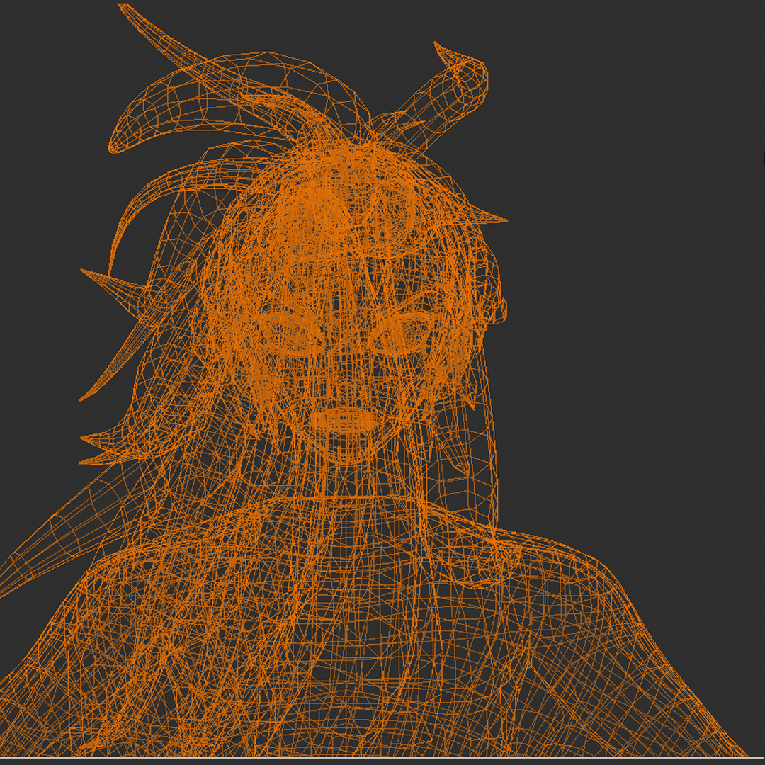 3D anime ninja character - TurboSquid 1480683