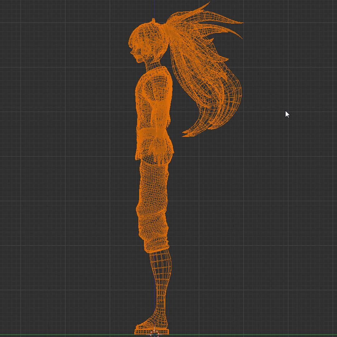 3D anime ninja character - TurboSquid 1480683