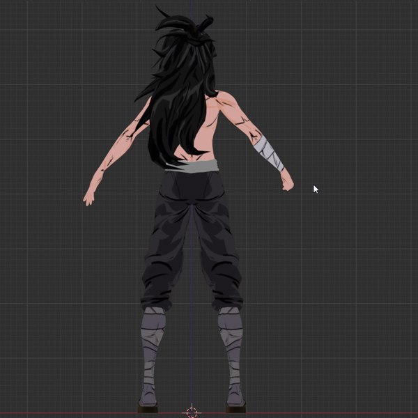 3D anime ninja character - TurboSquid 1480683