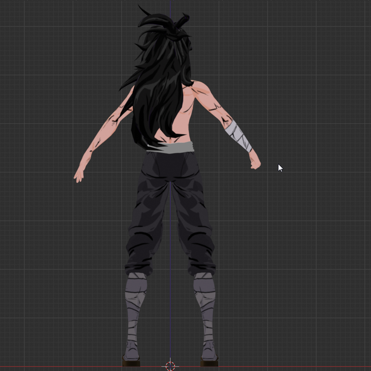 3D anime ninja character - TurboSquid 1480683