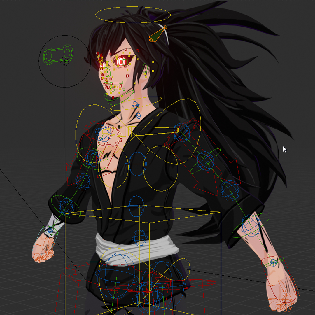 3D anime ninja character - TurboSquid 1480683