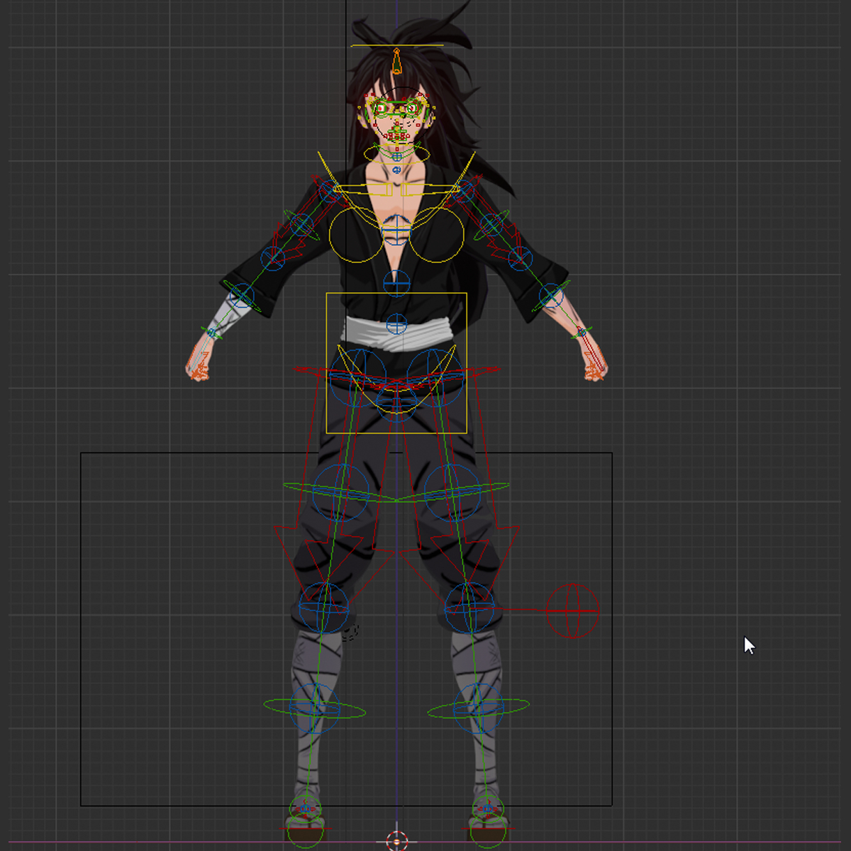 3D anime ninja character - TurboSquid 1480683