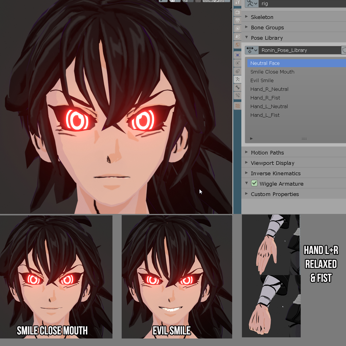 3D anime ninja character - TurboSquid 1480683
