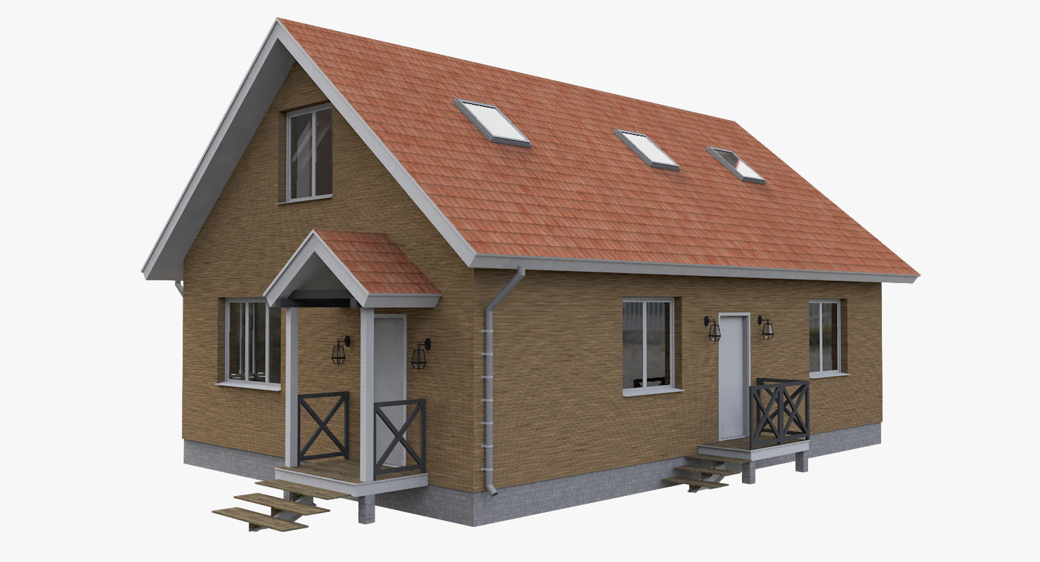 3D model timber simple house - TurboSquid 1480798