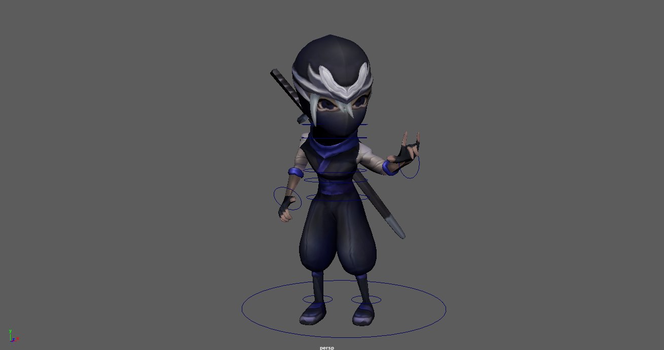 Ninja 3D model - TurboSquid 1479694