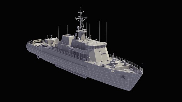Alexandrit Class Minesweeper 3D-Modell - TurboSquid 1480822