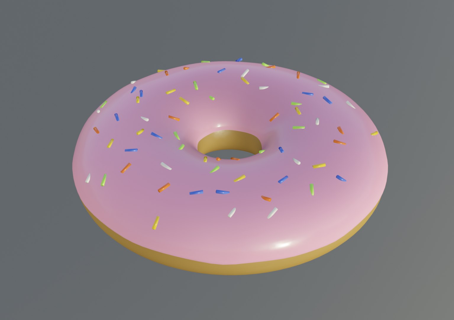 Donut 3D model - TurboSquid 1480820