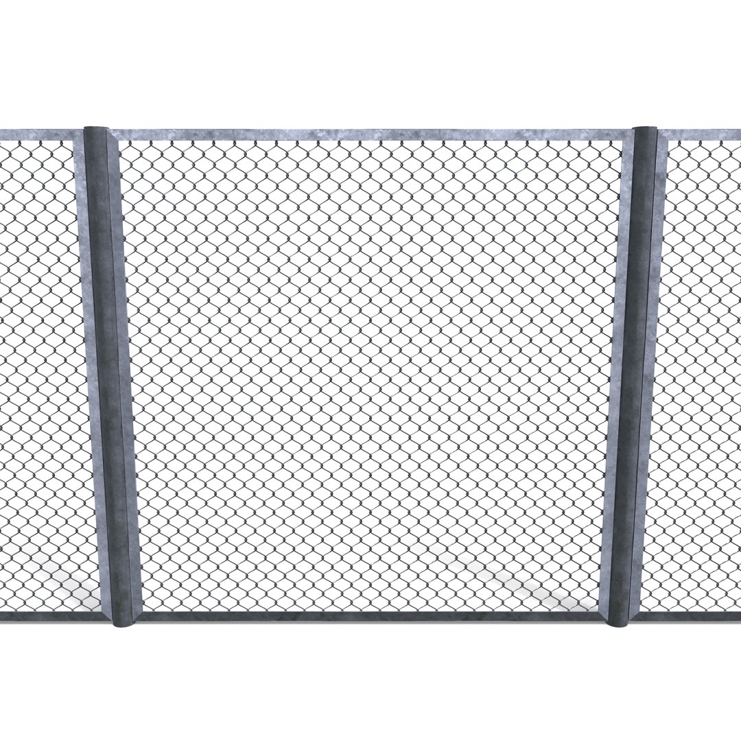 3D fence dae stl - TurboSquid 1480814