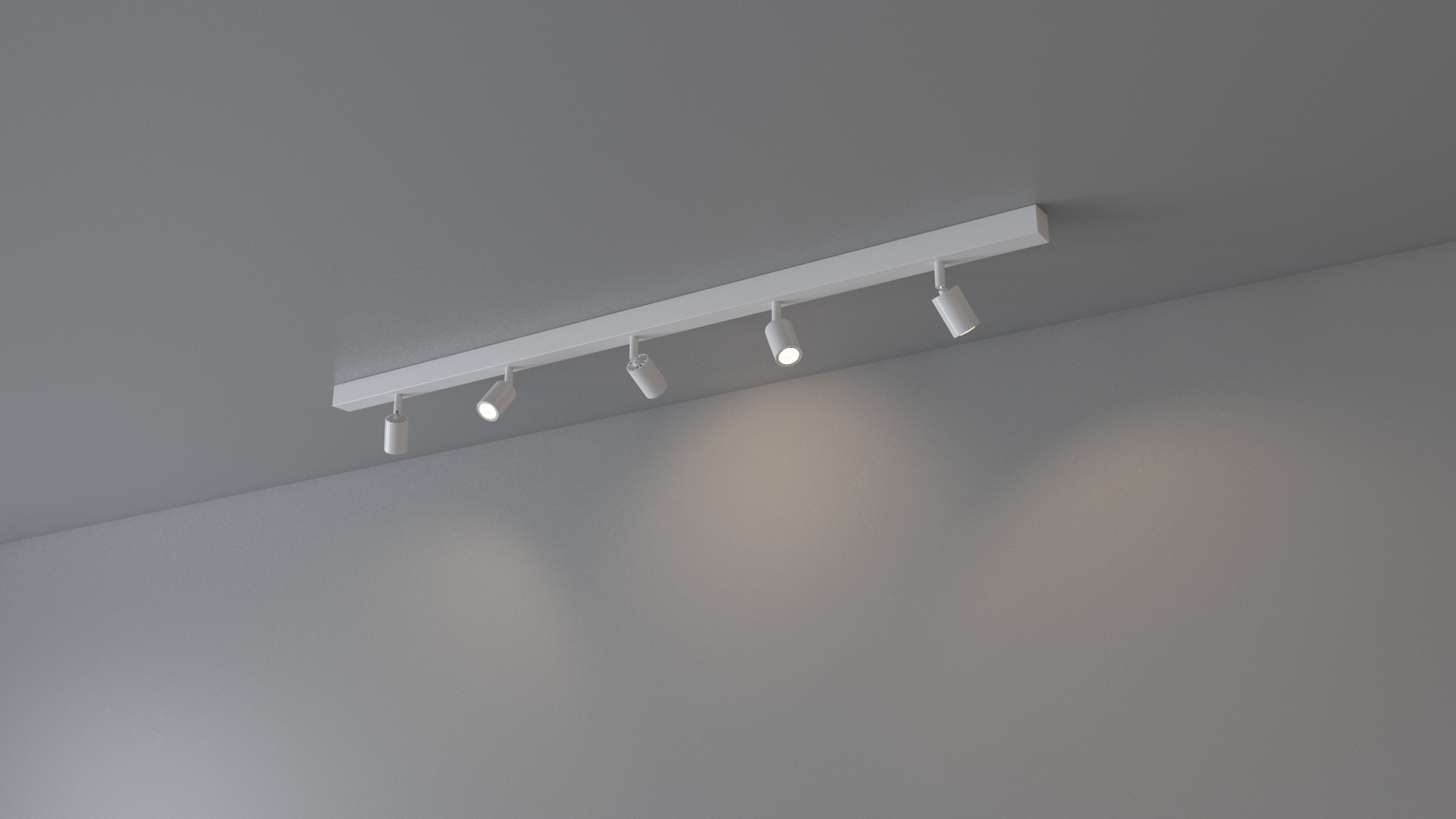 modelo 3d Ikea Bave - Lámpara LED para riel de techo - TurboSquid 1480905