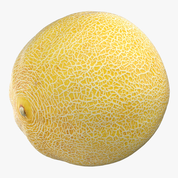 3D 4 melons model - TurboSquid 1481427