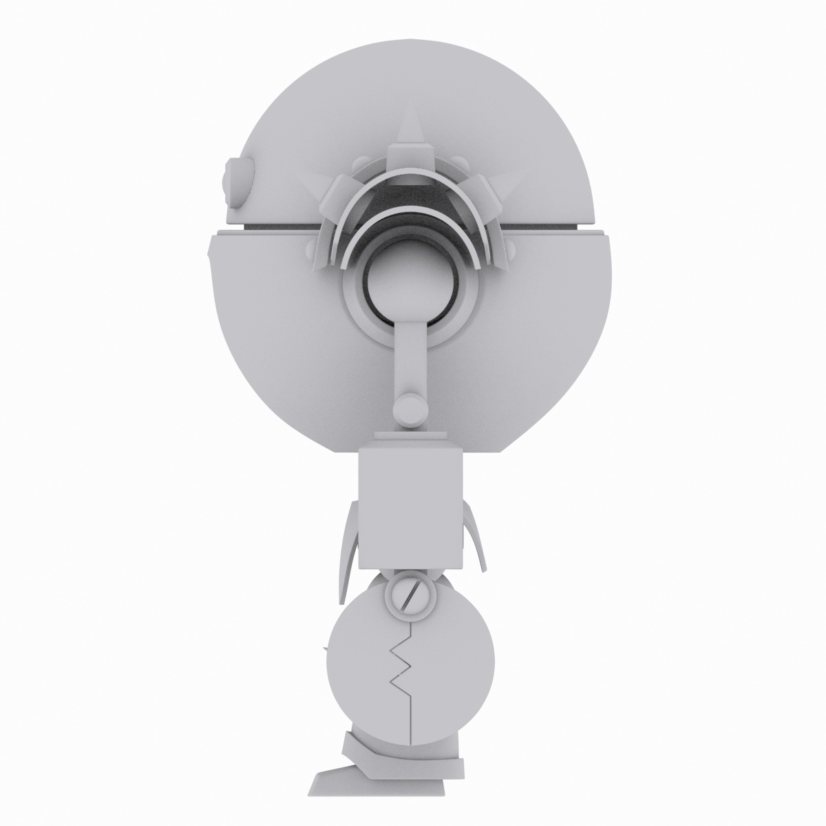 Flame mech 3D - TurboSquid 1481166